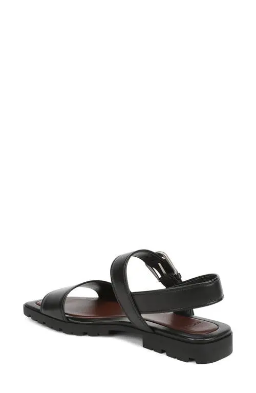Vince Vega Ankle Strap Sandal - Black