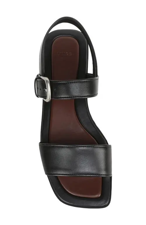 Vince Vega Ankle Strap Sandal - Black