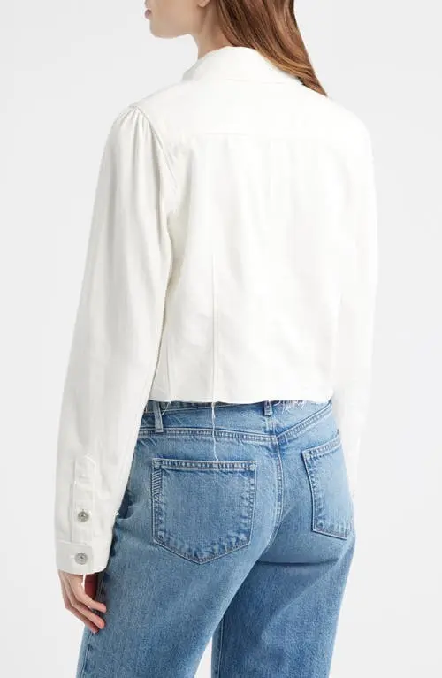 Paige Pacey Crop Denim Jacket