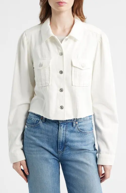 Paige Pacey Crop Denim Jacket