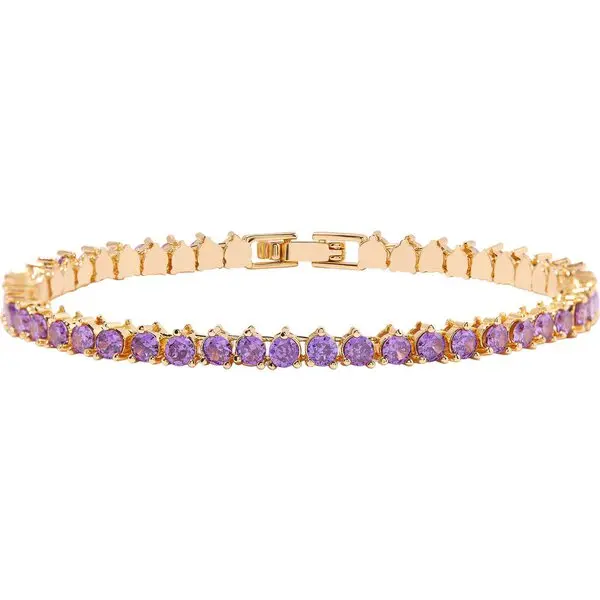 BROOK & YORK Isabella Birthstone Tennis Bracelet - Goldeb