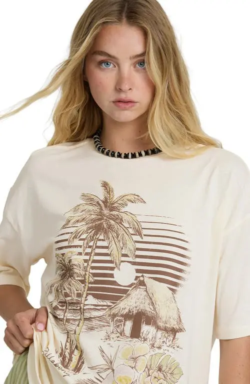 BILLABONG Oversized Cotton Graphic T-shirt