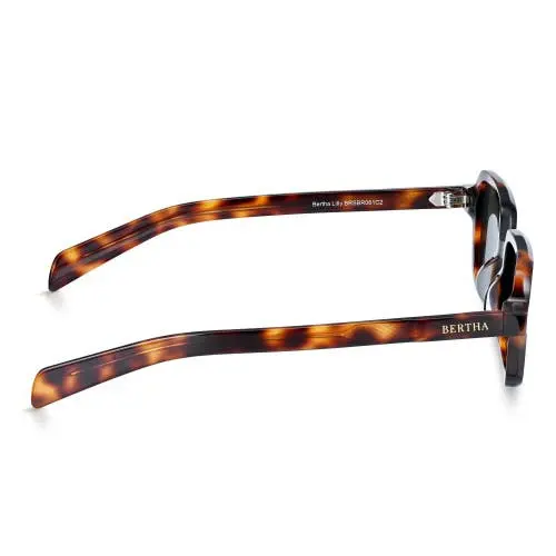 BERTHA WATCHES Lilly Polarized Sunglasses - Tortoise/black