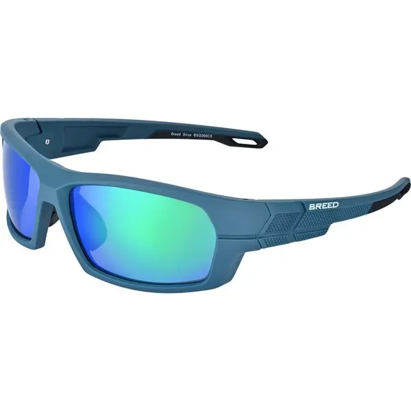 BREED Sirus Polarized Sunglasses - Green/blue