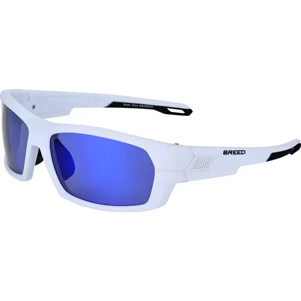 BREED Sirus Polarized Sunglasses - White/blue