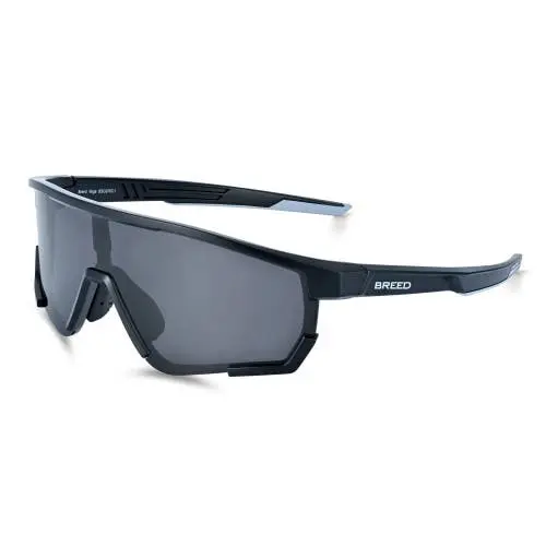 BREED Vega Polarized Sunglasses - Black/black