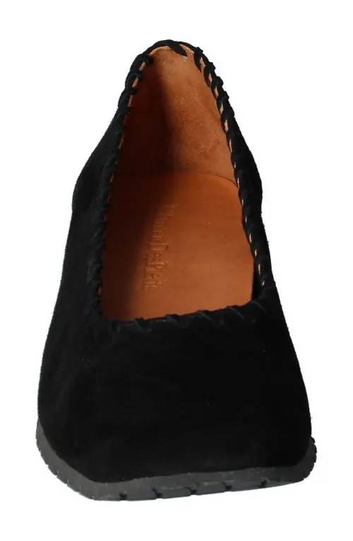 L'AMOUR DES PIEDS Tiffanie Flat - Black