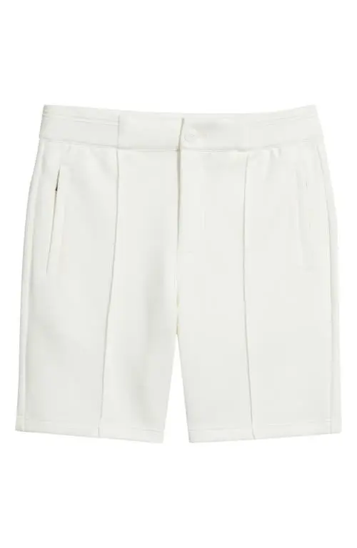 Bugatchi Soft Touch Pintuck Shorts - Chalk