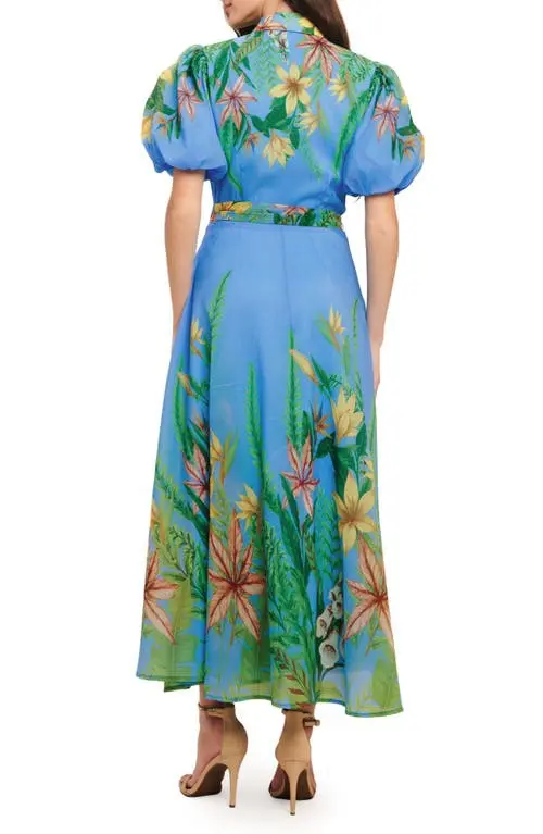 FLYING TOMATO Floral Shirtdress