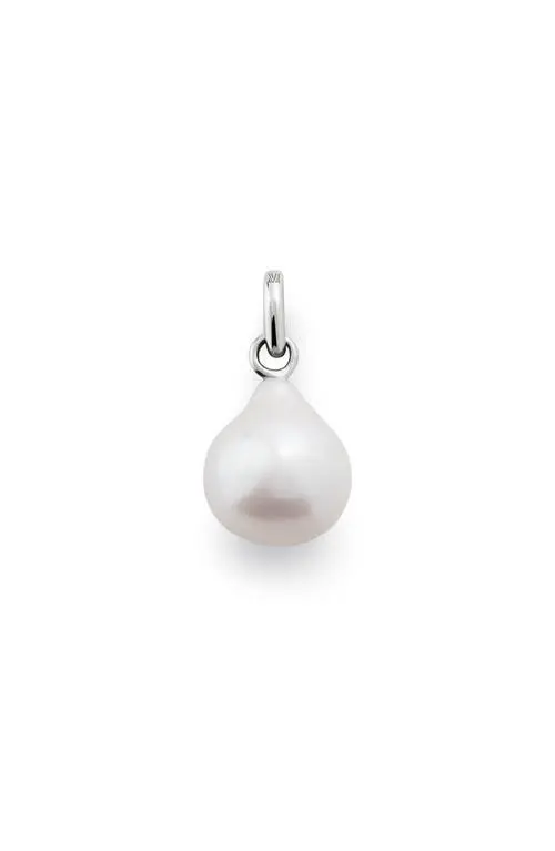 Monica Vinader Baroque Pearl Pendant - Sterling Silver/pearl