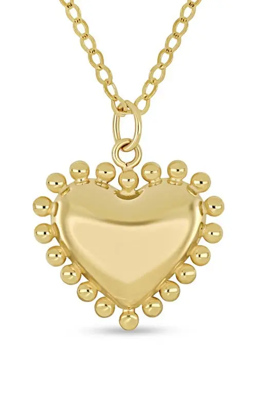 Bony Levy 14k Gold Heart Pendant Necklace