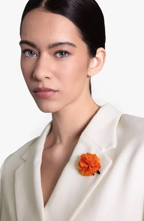 HELENA SIMON The Mini Marigold Floral Brooch