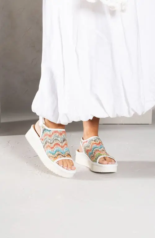 L'AMOUR DES PIEDS Ashwin Slingback Sandal - Bright Multi