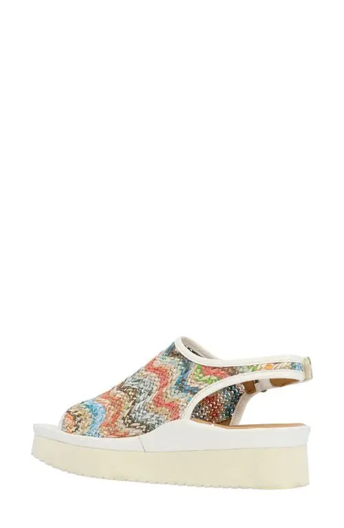 L'AMOUR DES PIEDS Ashwin Slingback Sandal - Bright Multi
