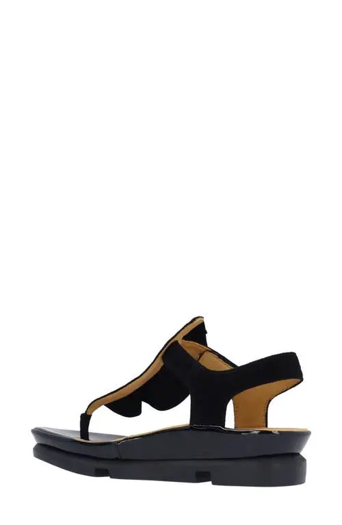 L'AMOUR DES PIEDS Vendala Ankle Strap Sandal - Black