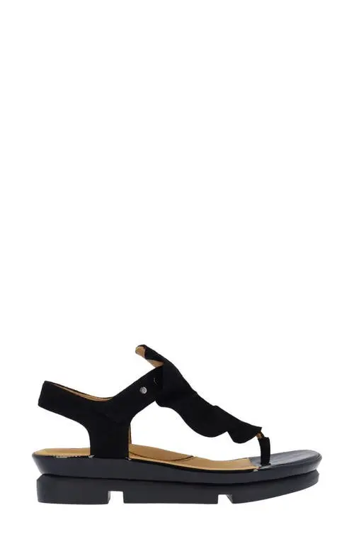L'AMOUR DES PIEDS Vendala Ankle Strap Sandal - Black