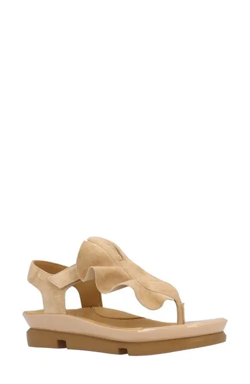 L'AMOUR DES PIEDS Vendala Ankle Strap Sandal - Beige