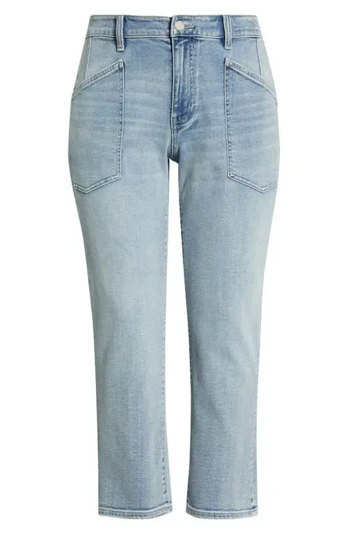 LIVERPOOL Cuffed Crop Girlfriend Jeans