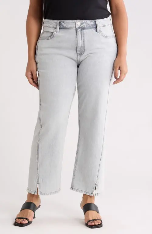 LIVERPOOL Kennedy High-waist Straight Leg Jeans - Alpine Grey