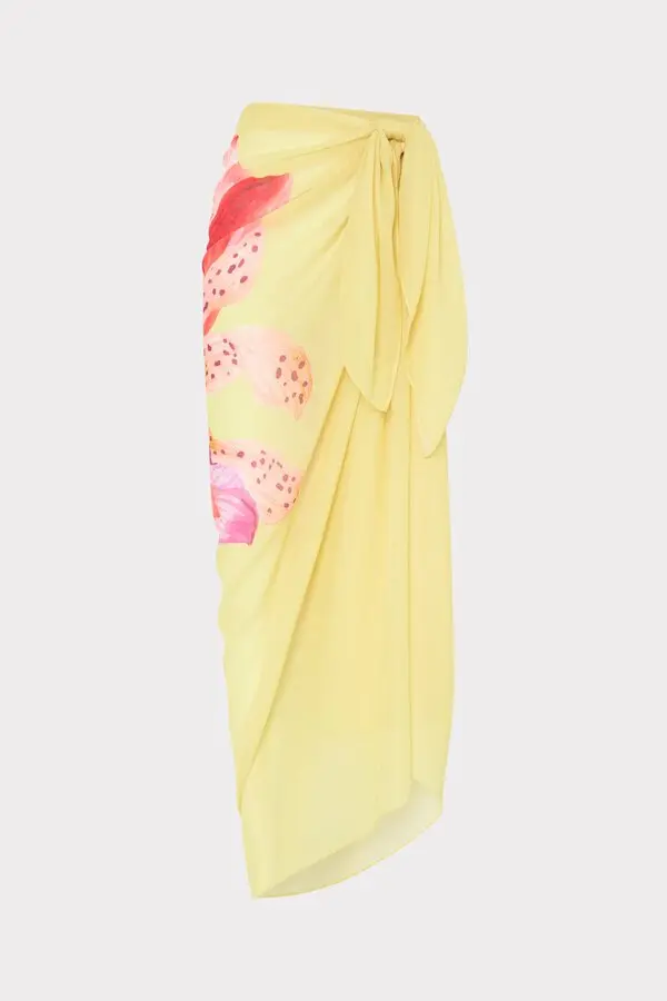 MILLY Song D'iris Printed - Yellow