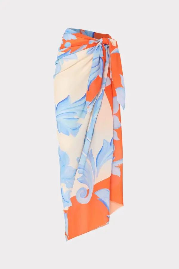 MILLY Canopee Printed - Orange