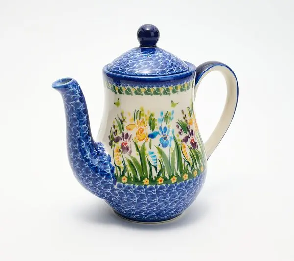 LIDIA'S POLISH POTTERY Tall 24-oz Teapot - One-color