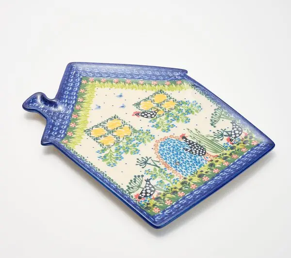 LIDIA'S POLISH POTTERY House Plate