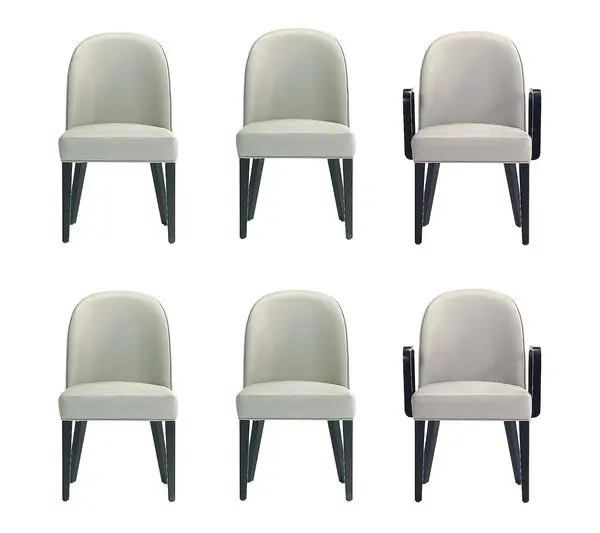 MANHATTAN COMFORT Hillman 6-piece Dining Chair Set - One-color