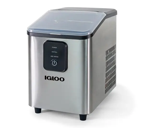 IGLOO 26-lb. Self Cleaning Ice Maker Ss - One-color