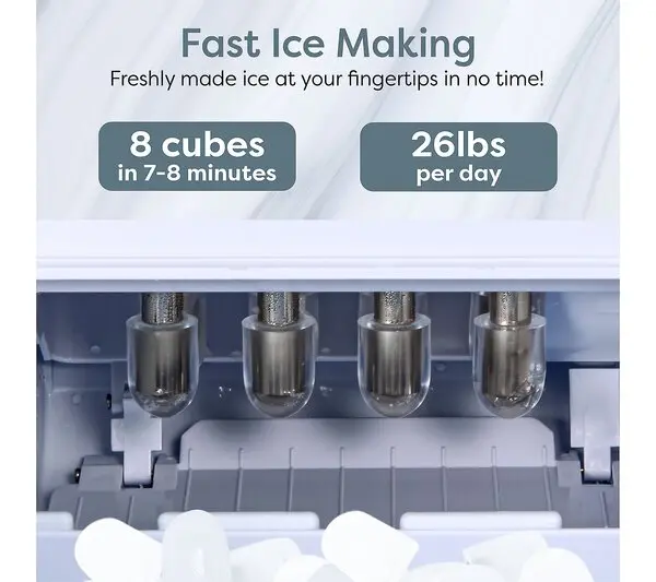 IGLOO 26-lb. Self Cleaning Ice Maker Ss