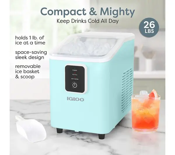 IGLOO 26-lb. Self Cleaning Ice Maker