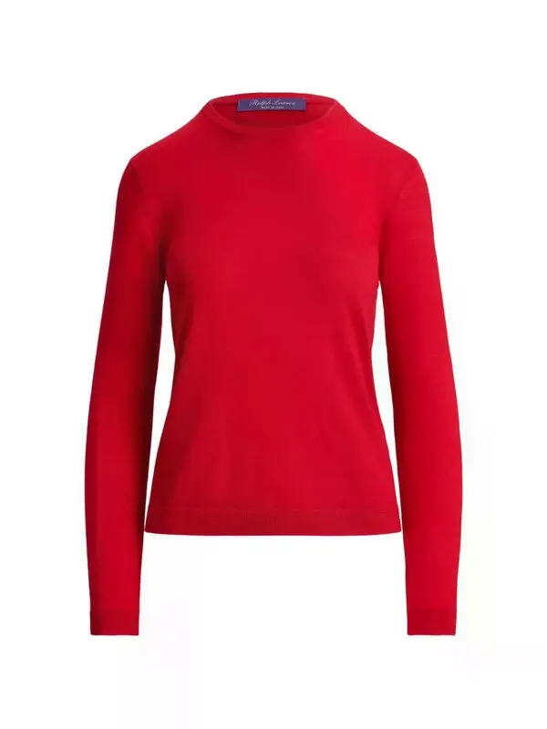 Ralph Lauren Ribbed Crew-neck Cashmere Sweater