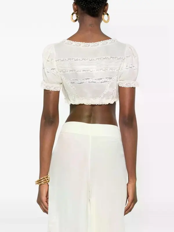Ermanno Scervino Drawstring Top