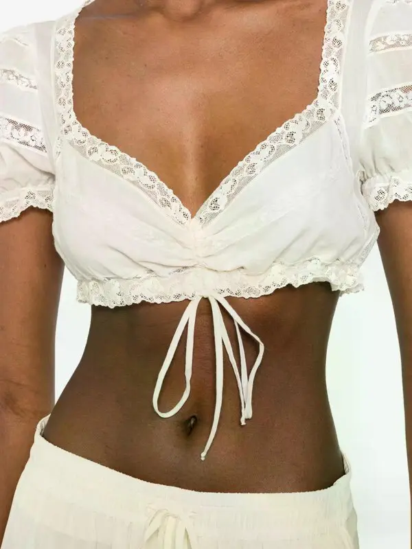 Ermanno Scervino Drawstring Top