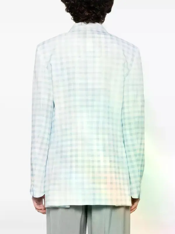 Ermanno Scervino Double-breasted Checked Blazer