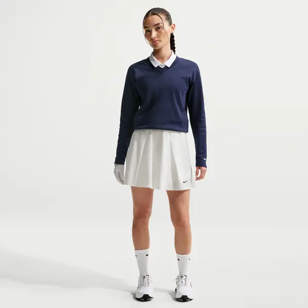 Nike Club Dri-fit Flouncy Golf Skirt - White