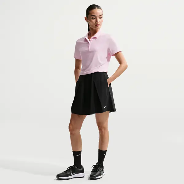 Nike Golf Club Dri-fit Flouncy Golf Skirt - Black