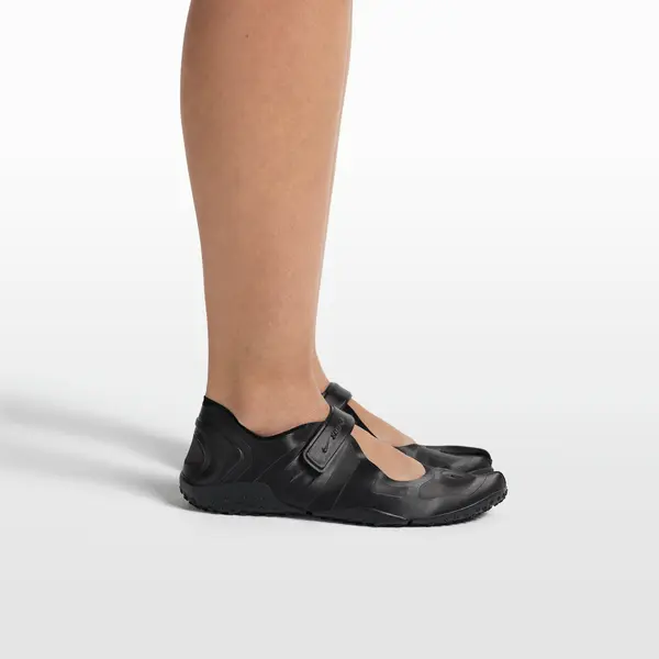 Nike Skims Rift Satin Shoes - Black