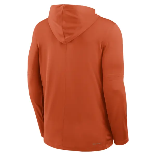 Nike Clemson Dugout Dri-fit College Long-sleeve Hooded Top