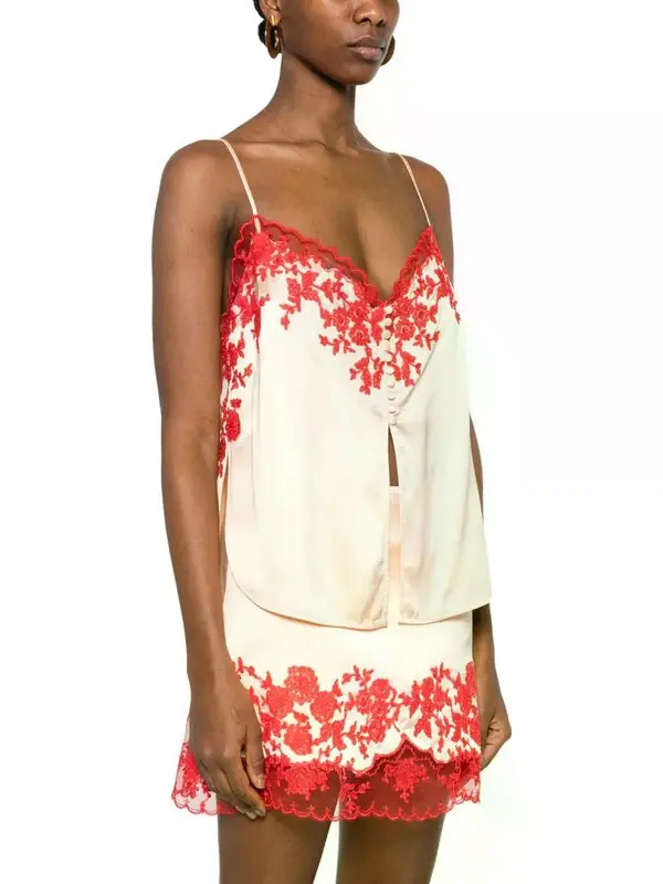 Ermanno Scervino Floral-lace Top