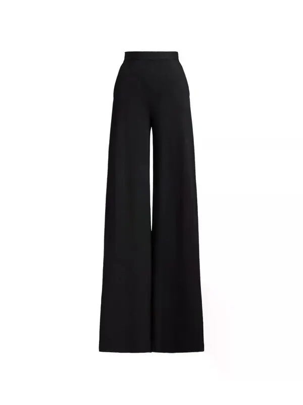 Ralph Lauren Wide-leg Trousers - Black