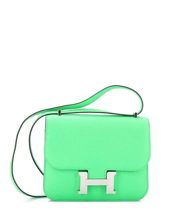 Hermès 18 Constance Nm Bag Epsom - Green