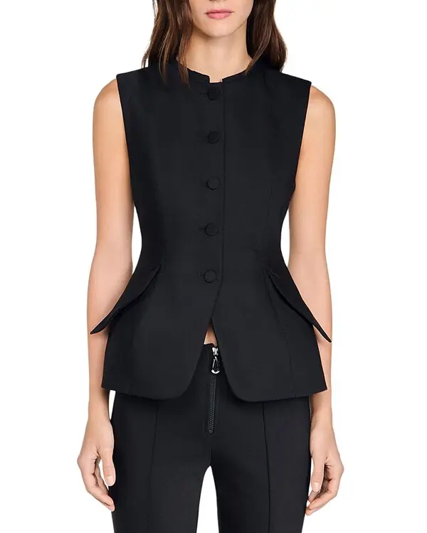 Sandro Peplum Jacket