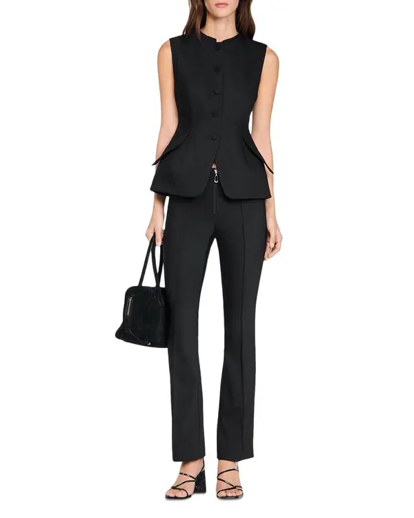 Sandro Peplum Jacket