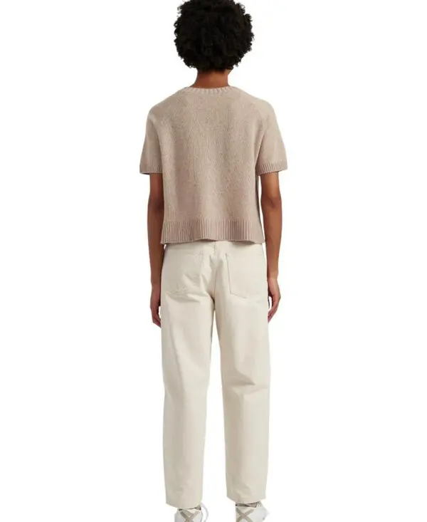 Chinti & Parker Wool Cashmere Button Tee