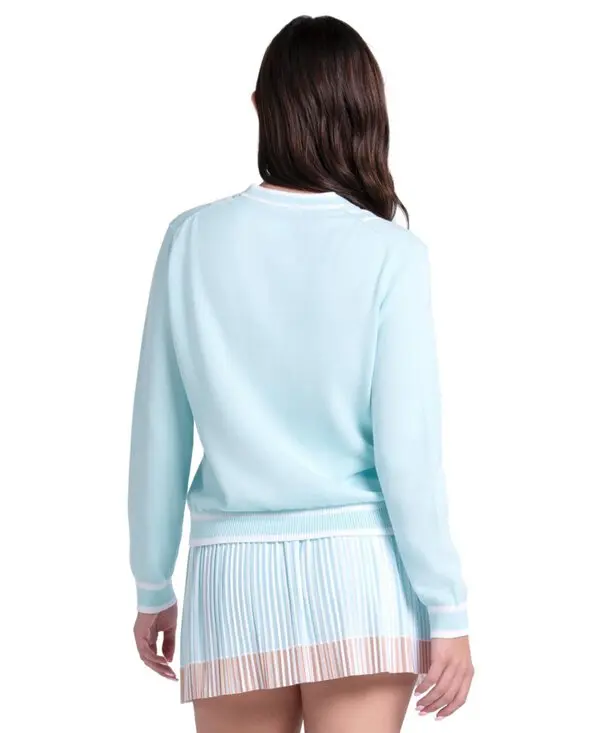 Lucky In Love Victory V-neck Sweater