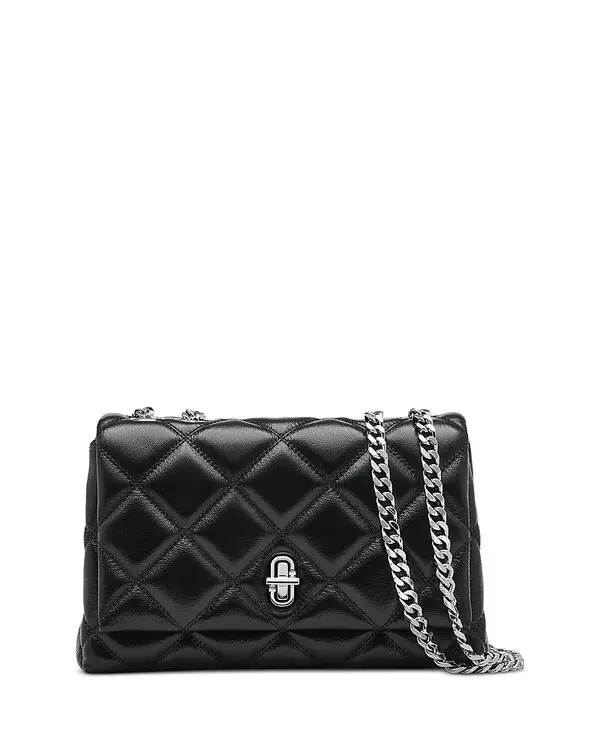 Marc Jacobs Quilted Shoulder Bag - Black
