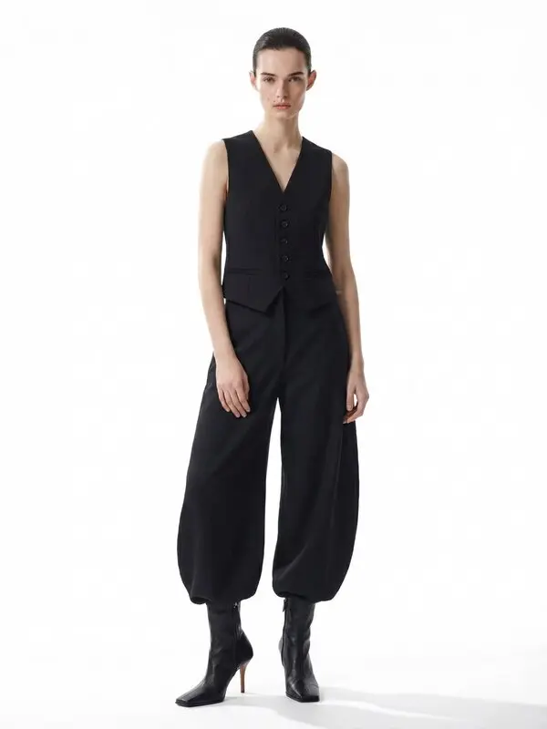 Alaïa Petal Trousers - Black