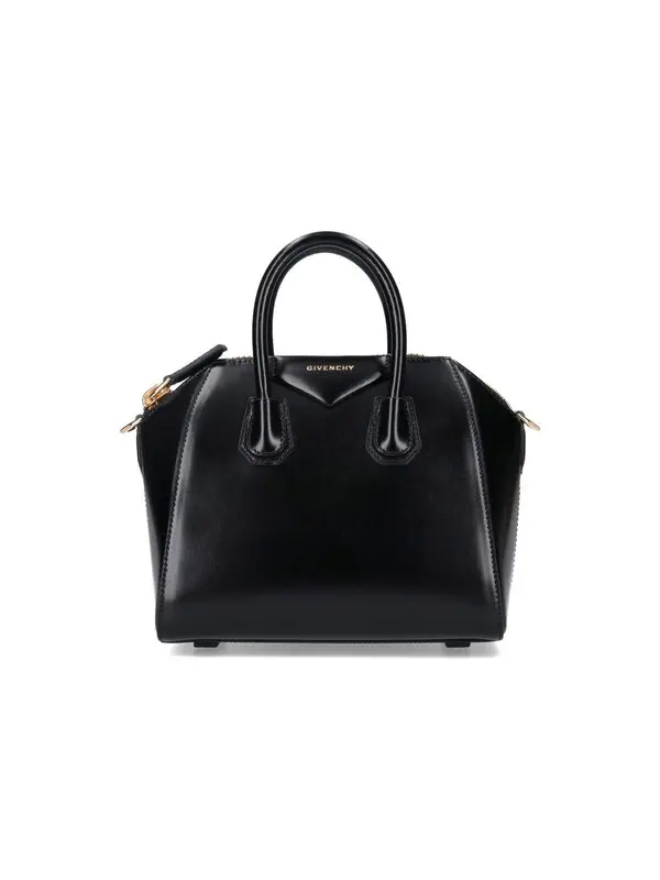 Givenchy Mini Antigona Handbag - Black