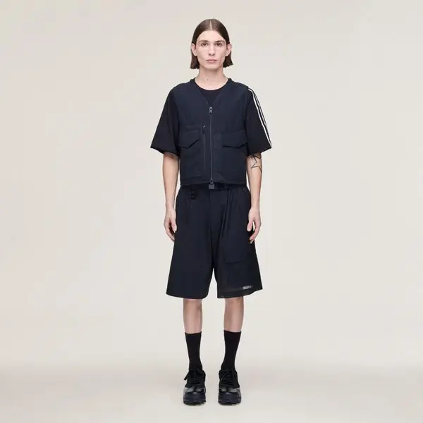 Adidas Y-3 Ut Wideleg Shorts - Black